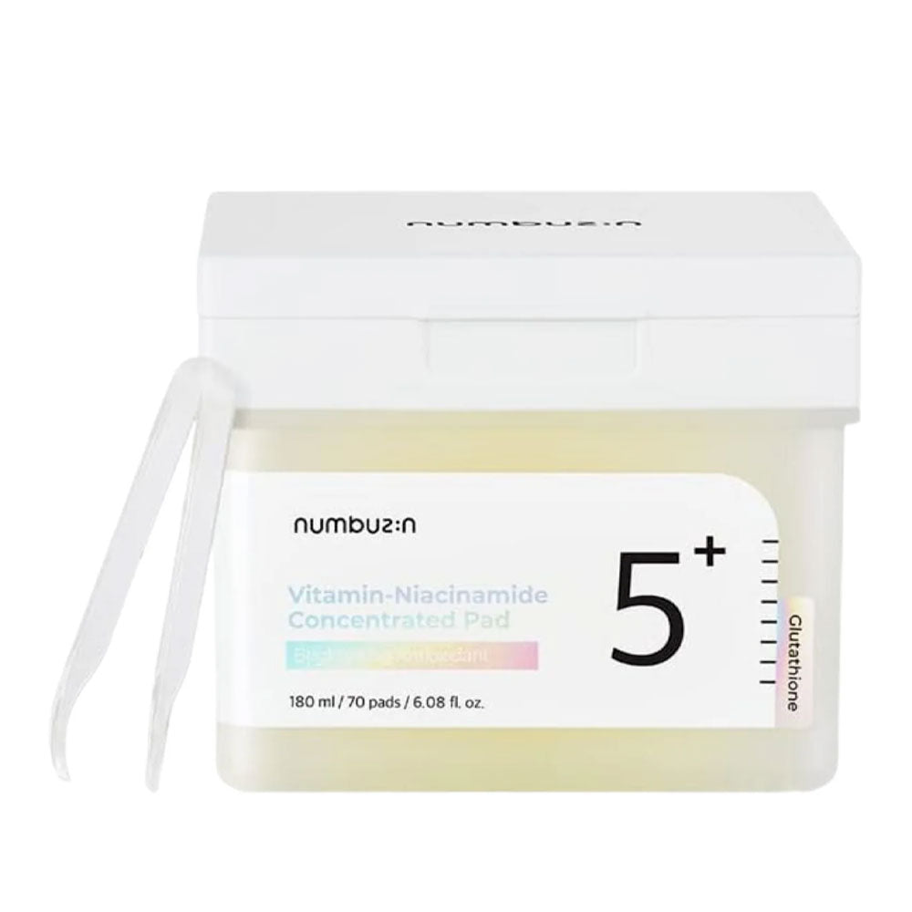 NUMBUZIN No.5 Vitamin-Niacinamide Concentrated Pad - Korean Skincare – Peaches&Crème K-Beauty ...