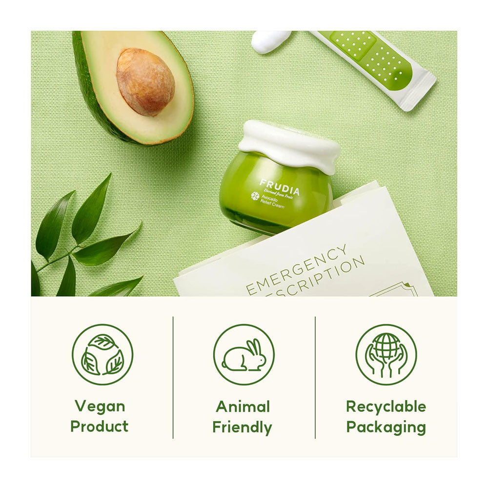 FRUDIA Avocado Relief Cream - Peaches&Creme Korean Skincare Malta