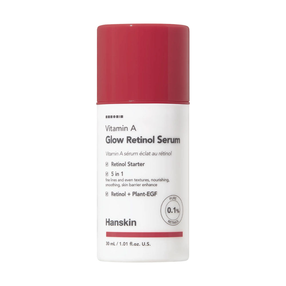 HANSKIN Vitamin A Glow Retinol Serum - Peaches&Creme Korean Skincare ...