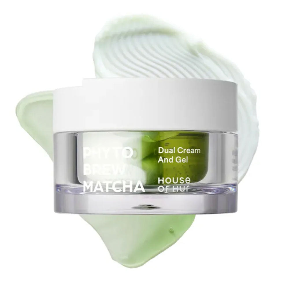 HOUSE OF HUR Phyto Brew Matcha Dual Cream and Gel - Korean Skincare – Peaches&Crème K-Beauty and ...