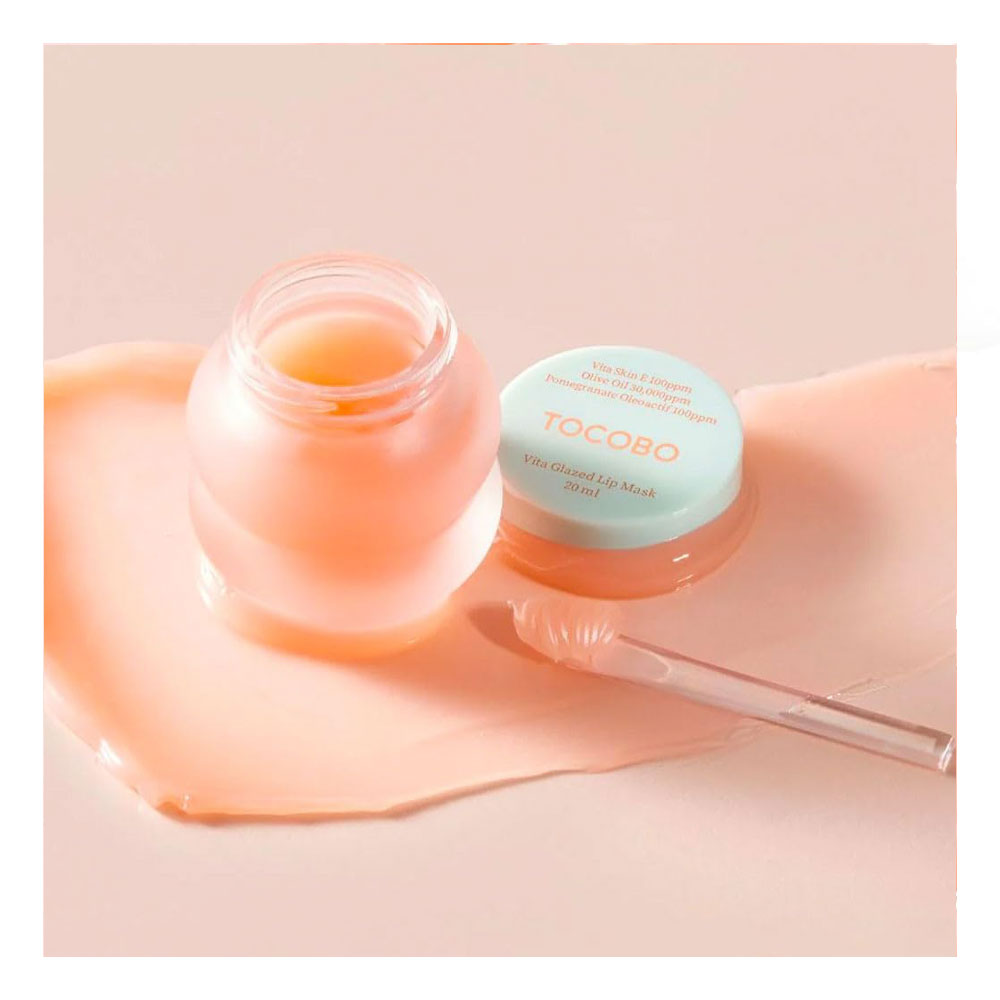 TOCOBO Vita Glazed Lip Mask - Peaches&Creme Korean Skincare Malta