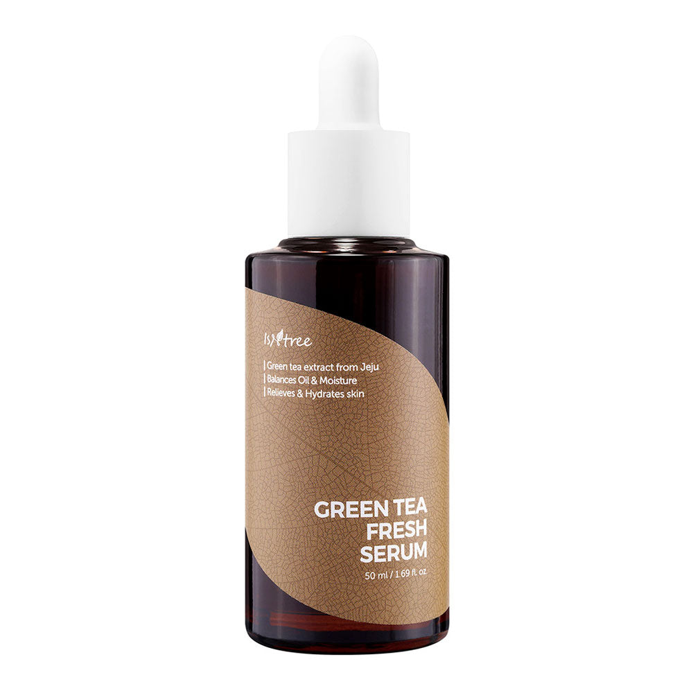 ISNTREE Green Tea Fresh Serum - Peaches&Creme Korean Skincare Malta